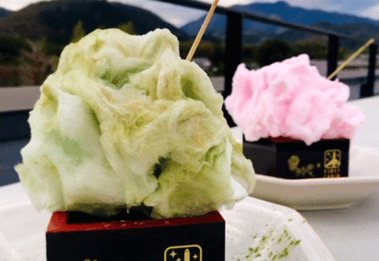zarame gourmet cotton candy | 京都嵐山の京綿菓子専門店
